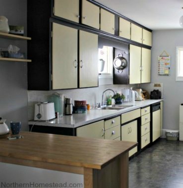 Homestead Kitchen - Before and After Reveal - Northern Homestead