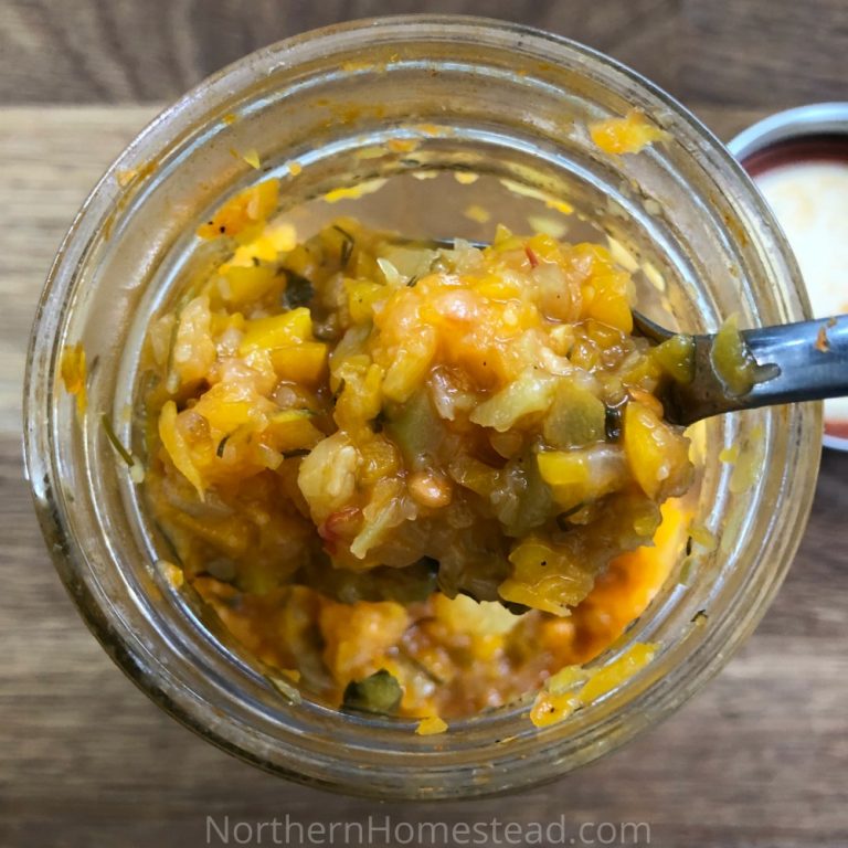 Canned Zucchini Spread (Ikra) Recipe - Northern Homestead