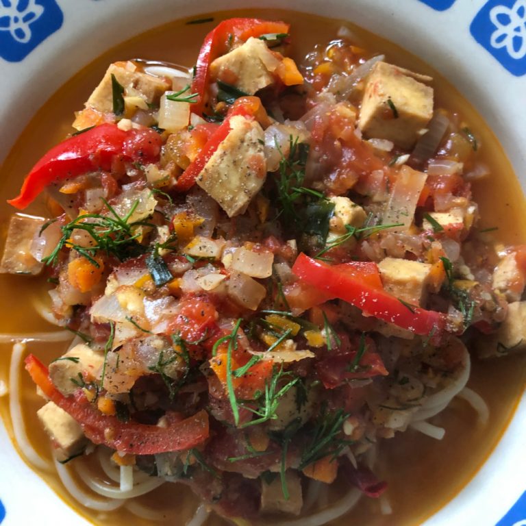 Lagman Recipe a Flavourful Veggie Noodle Soup - Northern Homestead