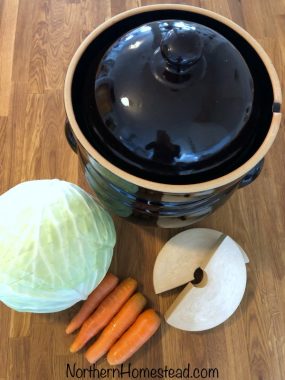 Using a Water-Sealed Fermentation Crockpot - Northern Homestead