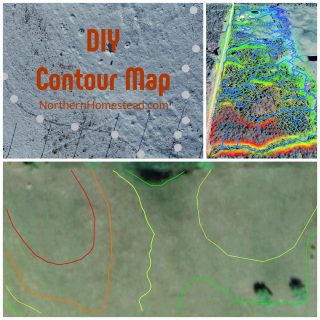 DIY Contour Map - Northern Homestead