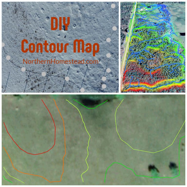 DIY Contour Map - Northern Homestead
