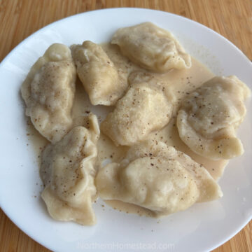 Homemade Pierogi Recipe - Northern Homestead