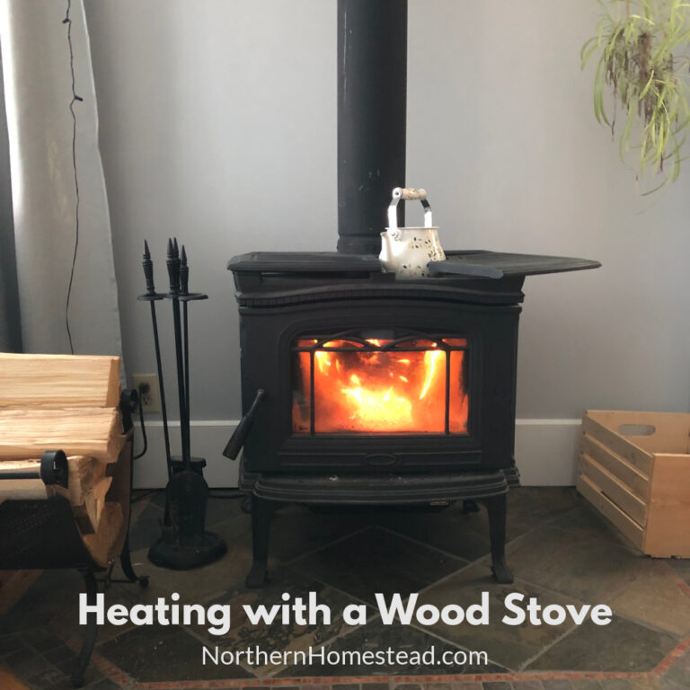 Heating your Home with a Wood Stove in Town - Northern Homestead