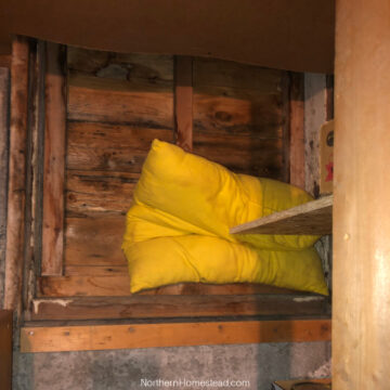 Build a root cellar in the basement - Northern Homestead